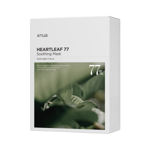 Anua Heartleaf 77% Soothing Sheet Mask (25ml*10ea) – K-beauty B2B